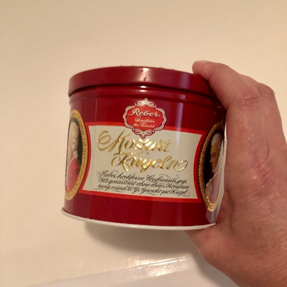 Reber | Accents | Vintage Reber Mozart Kugeln Candy Empty Tin | Poshmark